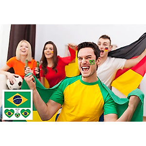 Mexican Flag Tattoos,10 Sheets Mexican Independence Day Temporary Tattoos Sports Temporary Face Tattoos Stickers,40 Pcs Waterproof Sweat Removable Fake Tattoos For Men Kids Women(Mexico)