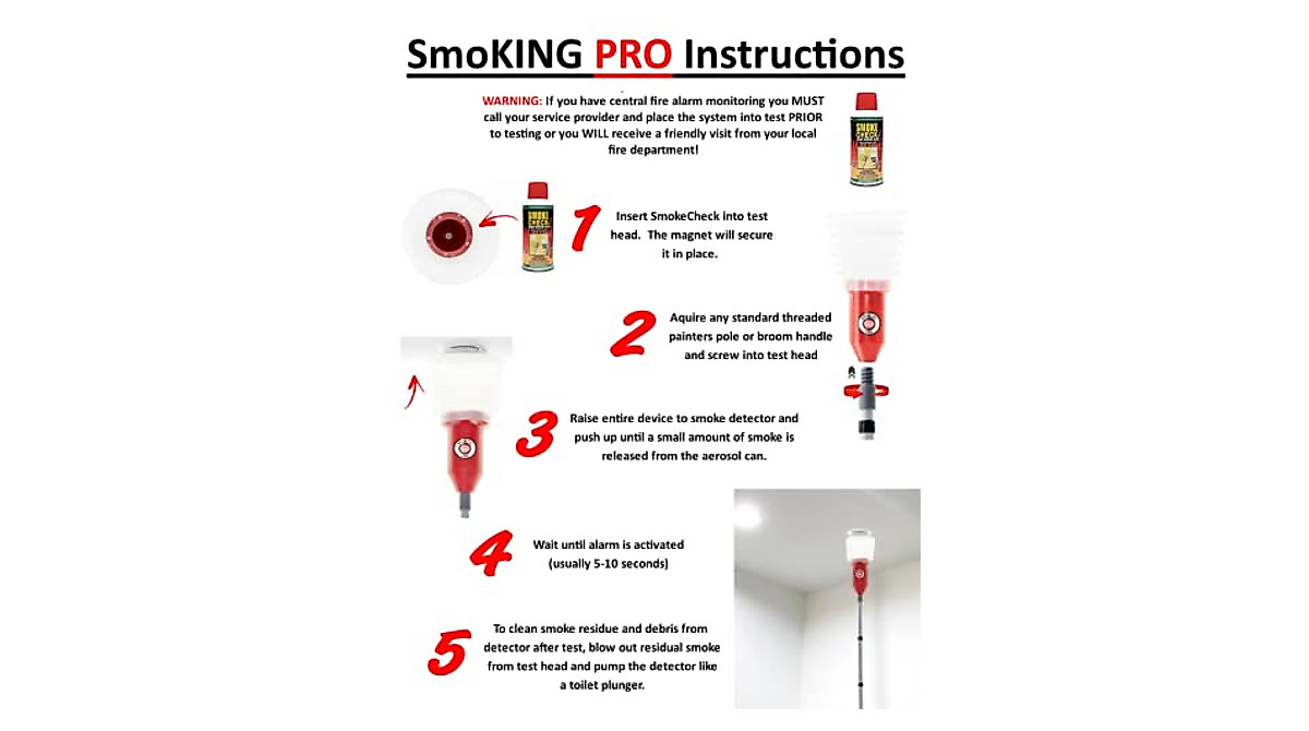 New Smoking PRO: #1 Smoke Detector & Fire Alarm Tester
