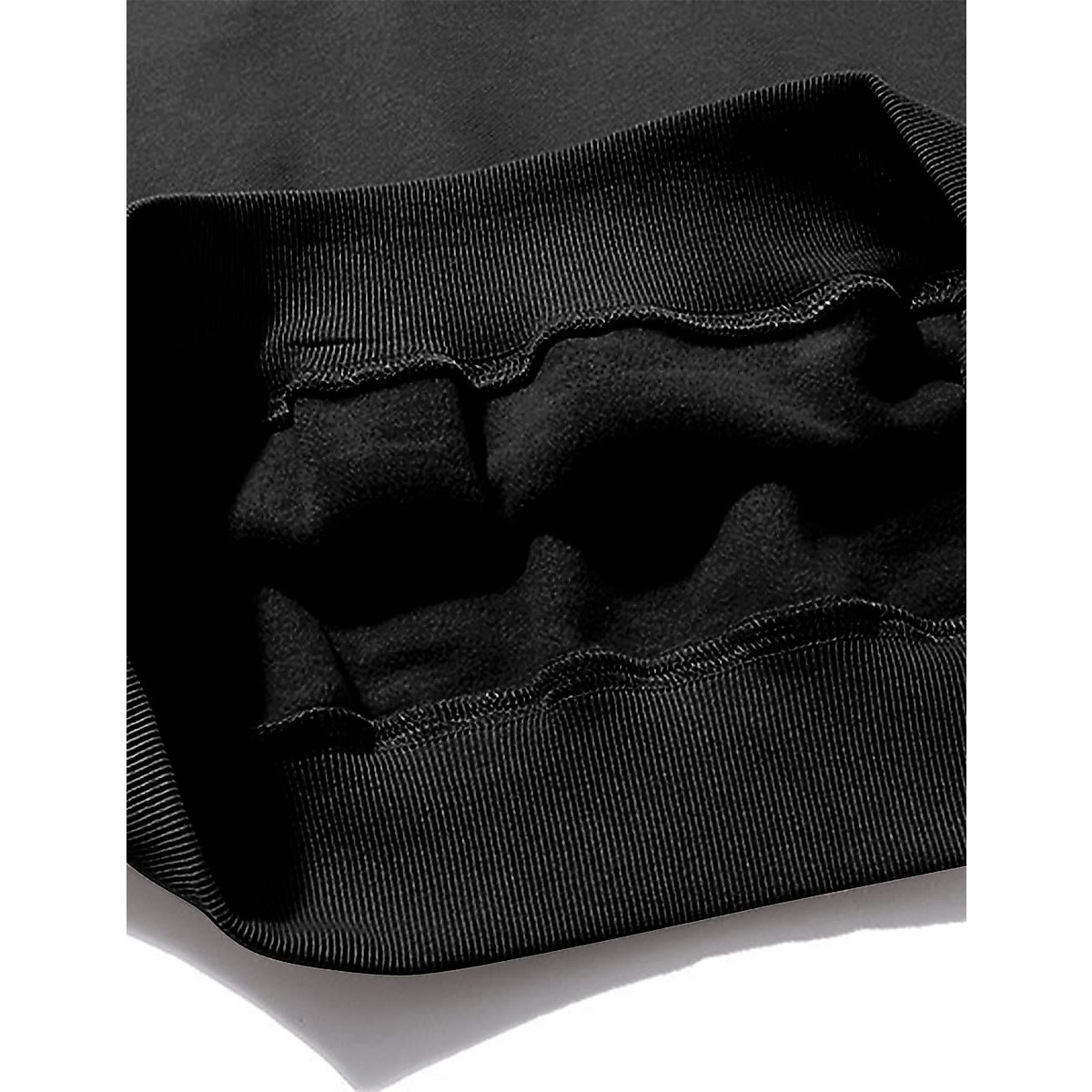 Hatant Mens Hoodie with Side Pockets Heavyweight Plush Fleece Pullover Hoodie for Men Winter Men's Athletic Sweatshirt Cotton Oversized Sweatshirt for Men Gym Workout Tops HS-XL A-black