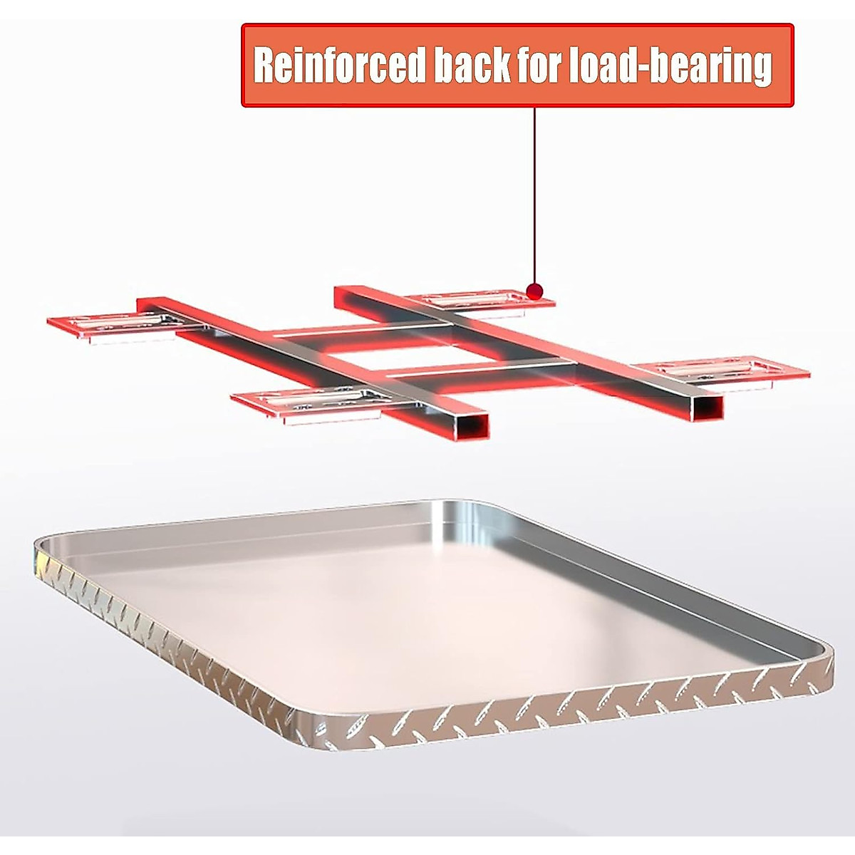 Platform Truck Folding Push Cart Steel Flat Handtruck with Wheels Platform Truck Load 350-500 Kg Moving Dolly Cart Mute Flatbed Cart Reliable