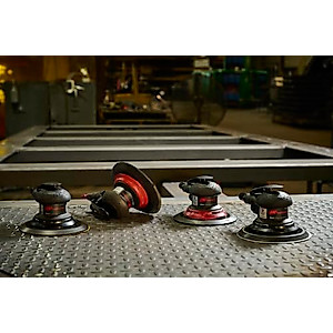 Ingersoll Rand 4151 Random Orbital Air Sander, 3/16" Orbit, 6" Vinyl Pad, 12,000 RPM, 0.2 HP