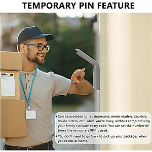 for LiftMaster 877MAX Garage Door Opener Keypad, Wireless and Keyless Entry Keypad for Chamberlain/Liftmaster/Craftsman Garage Door Openers with Yellow/Purple/Red/Orange/Green Learn Button