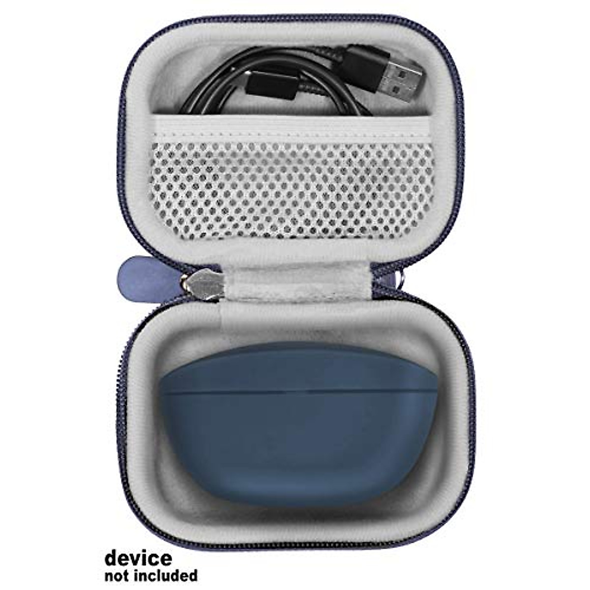 Case for Sony WF-SP800N Truly Wireless Sports, Also fit for Sony WF-1000XM3 Industry Leading Noise Canceling Truly Wireless Earbuds, Bose SoundSport Free Charger Box (Midnight Blue)