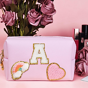 Elilier Birthday Gifts for Women, Gifts Idea for Her Mom Teacher, Personalized Cosmetic Makeup Pouch Make Up Bag for Friends Female Wife Mom Travel Toiletry Bag Bridesmaid Girlfriend Gifts (Small)