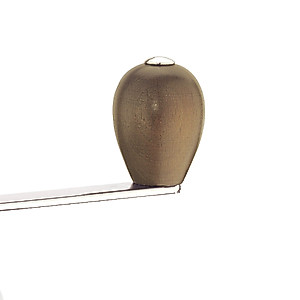 Zassenhaus M040012 Brasilia Beech Wood Manual Coffee Mill, Dunkel Gebeizt, Dark/Chrome