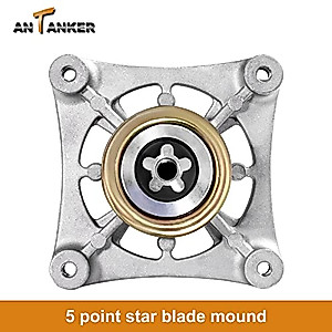 Antanker 187292 192870 Spindle Assembly Replacement Lawn Mower Parts AYP Craftsman 532187292 532187281 587819701 587125401 567253301 H usqvarna Mandrel Assembly 42" 46" 48" 54" Mower Deck Spindle
