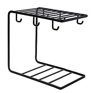 Hemoton 1pc Kitchen Organizing Coffee Cup Stand Decoration for Home Coffe Cup Holder Home Décor Cup Storage Rack Cup Holder for Home Iron Art Cup Holder Japanese-Style Display Stand Mug