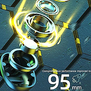 CUIKOSAER Wireless Bluetooth 5.2 Earbuds Headphones - in-Ear Stereo Touch-Control oise Cancellation Bluetooth Headphones with Charging Case - for Office Outdoor Sport Working Driving