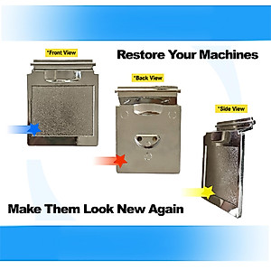 Gumball Machine Chute Lid - Classic Gumball Machine Shute lid or Gum Flap for Gumball and Toy Capsules Vending Machines. 3pc Pack - Replacement Part