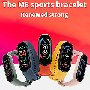 Kingjinglo M6 Smart Watches Sports Watches Smart Wristbands for Men and Women