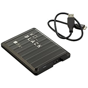 WD_BLACK 1TB P10 Game Drive for Xbox - 1-Month Xbox Game Pass, Portable External Hard Drive for On-The-Go Access To Your Xbox Game library - WDBA6U0010BBK-WESN