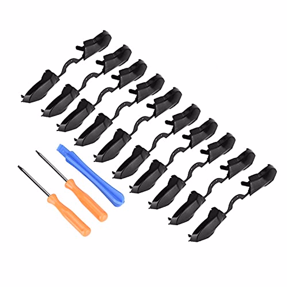 Custom Bumpers Button Kit, Push Rivet Clips Good Compatibility Buttons Kit for Elite Gamepad for Elite for Elite Controller