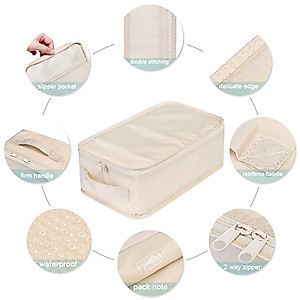 JJ POWER Travel Shoe Bags, Foldable Waterproof Shoe Puches Organizer-Double Layer (2 Grey Shoe Bags)