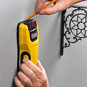 Franklin Sensors ProSensor M50 Professional Stud Finder with 5-Sensors for The Highest Accuracy Detects Wood & Metal Studs with Incredible Speed, Yellow