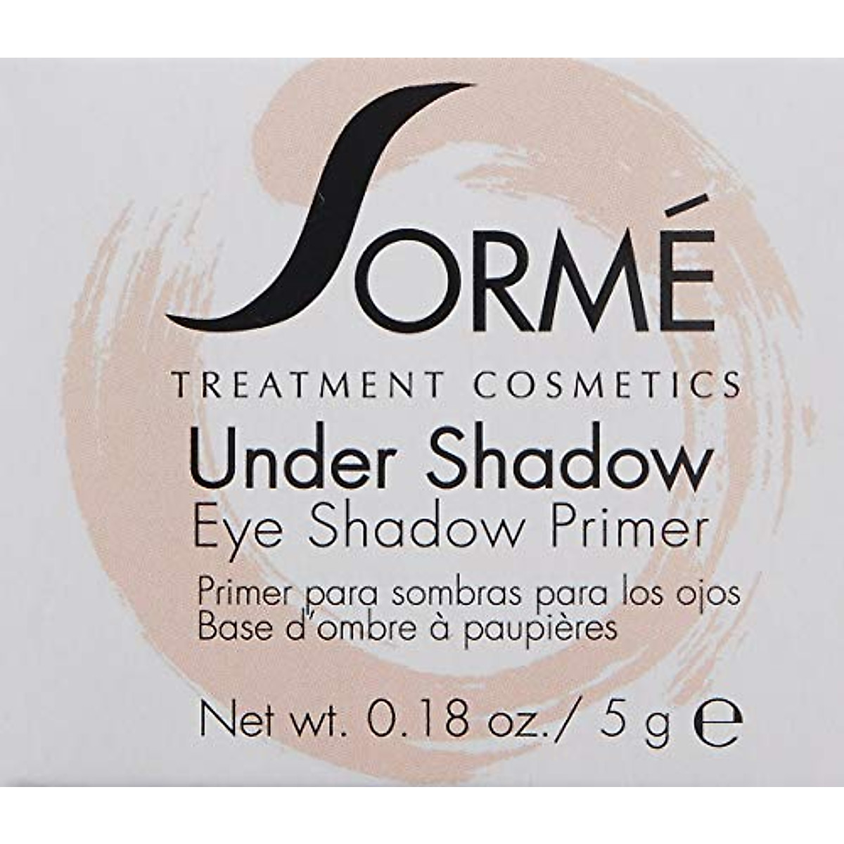 Sorme Treatment Cosmetics Under Shadow Primer (0.18 oz) | Neutralizing Eyelid Primer for Crease-Proof Eye Makeup | Hydrating Cream Eyeshadow Primer | Cruelty-Free Eyeshadow Base and Under Eye Primer