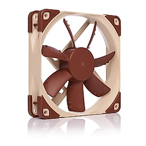 Noctua NF-S12A PWM, Premium Quiet Fan, 4-Pin (120mm, Brown)