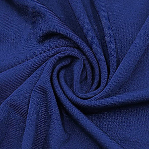 AIBEARTY Women Glitter Sequin Hijab Muslim Head Wrap Scarf Long Turban Headband Hair Cap Shawl (Navy)