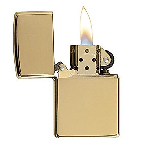 Zippo Armor High Polish Brass Pocket Lighter