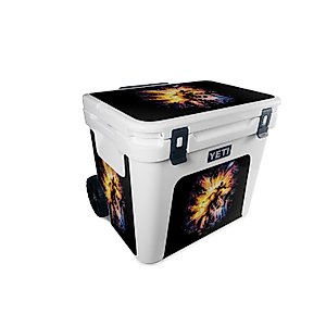 MightySkins Skin Compatible with Yeti Roadie 60 Wheeled Cooler - Leo Galaxy | Protective, Durable, and Unique Vinyl Decal wrap Cover | Easy to Apply, Remove, and Change Styles | Made in The USA