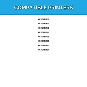 LD Products Remanufactured Ink Cartridge Replacement for Epson 98 & 99 HY (6 Set - Black, Cyan, Magenta, Yellow, Light Cyan, Light Magenta) Compatible with Artisan 700, 710, 725, 730, 810, 835, 837