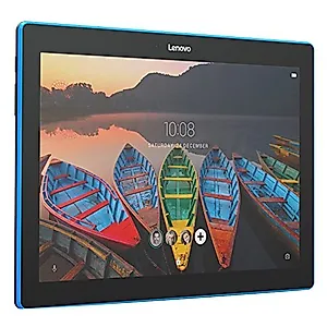 Lenovo Tab 10, 10-Inch Android Tablet, Qualcomm Snapdragon 210 Quad-Core 1.3 GHz Processor, 16 GB Storage, Slate Black, ZA1U0003US (Renewed)