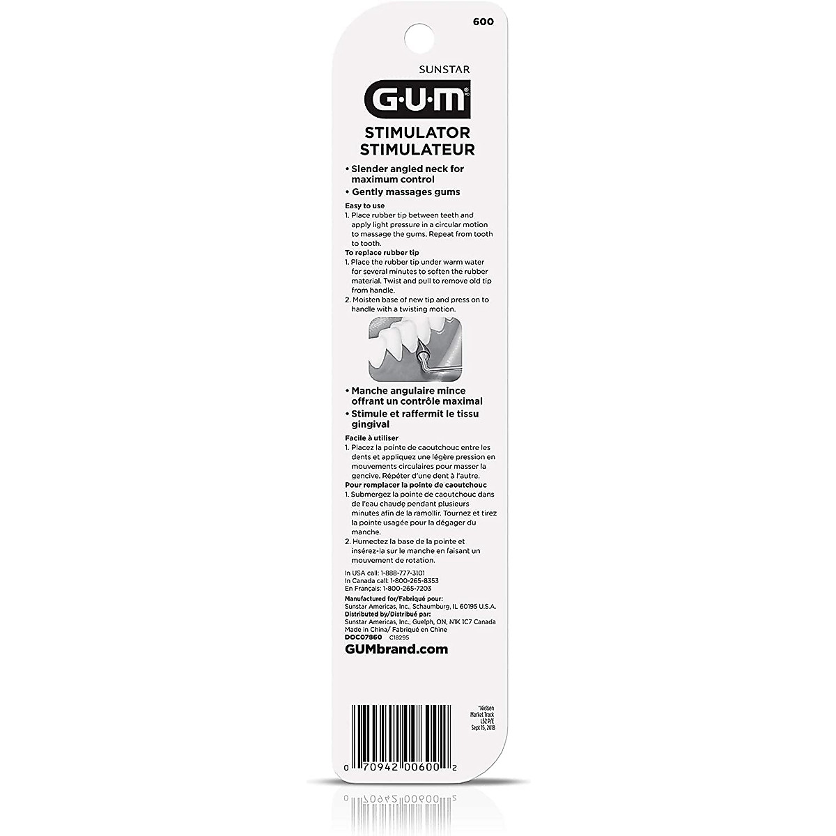 GUM Stimulator 1 Each (Pack of 4)