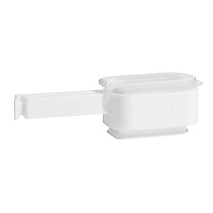 2pcs Pouring Clips Food Sealing Chip Bag Clip with Lid, Food Storage Clips with Pour Spout for Flour Coffee Cereal Whipping Cream Sealing Package(Large)