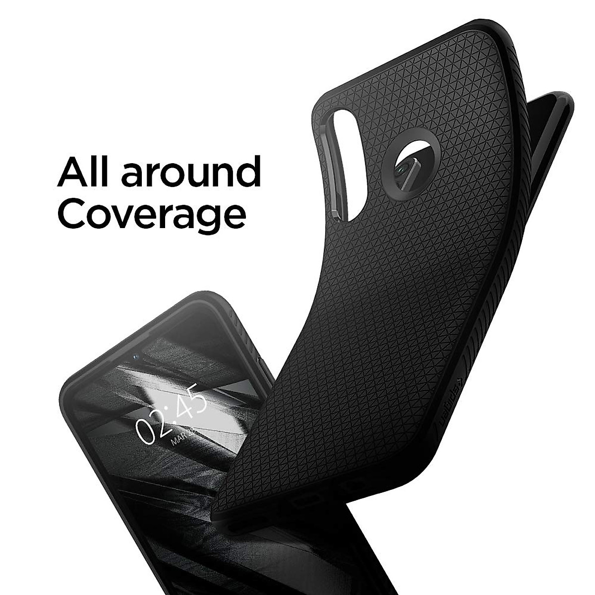 Spigen Liquid Air Designed for Huawei P30 Lite Case (2019) - Matte Black