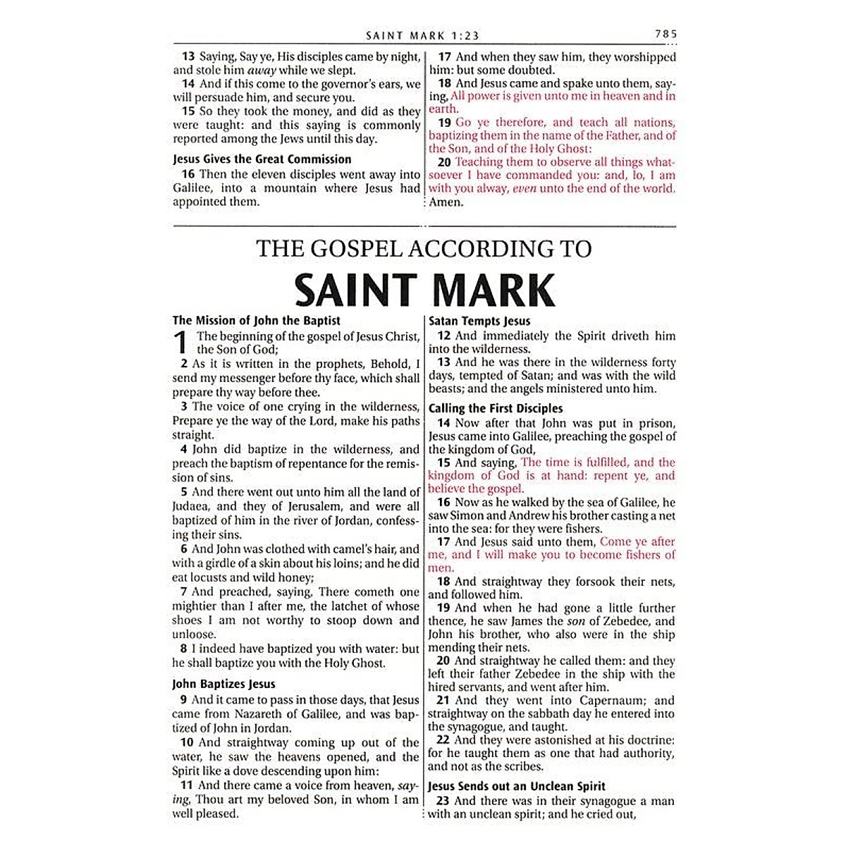 Personalized KJV Holy Bible, Thinline Large Print Faux Leather Red Letter - Thumb Index & Ribbon Marker, King James Version, White, Baptism, Graduations, wedding, confirmation king james version,