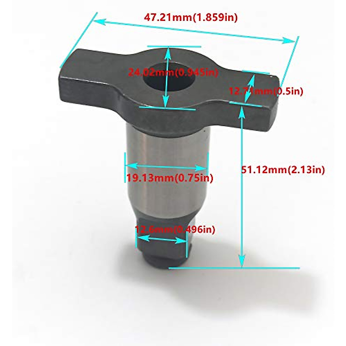 1/2'' N415875 replacement Fits 18V 20V MAX XR Dewalt Black & Decker impact wrench anvil assembly DCF899HB type1-3,DCF899HP type1-3.(Not suitable for type 4)