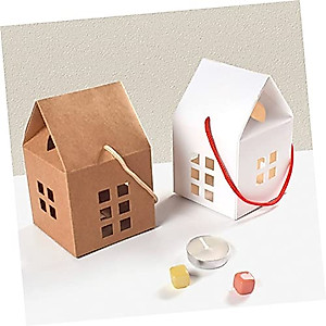 BESTOYARD 90 Pcs Portable Box Shipping Supplies Halloween Candy Container Chocolate Bags Birthday Treat Case Chrismas Gifts Small Packaging Supplies Food Paper Wedding Supplies Bride