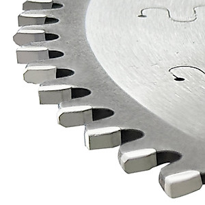 FOXBC 10-Inch Saw Blade 80-Tooth TCG for Aluminum and Non-Ferrous Metal & Plastic Cutting with 5/8-Inch Arbor