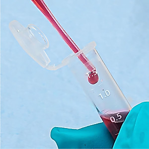500PCS Biologix 1.5ml Microcentrifuge Tubes with Universal Cap (Non-Safe Lock Cap), Graduated Conical Micro Centrifuge Small Vials Without Leakage for Lab Use, Sample Storage