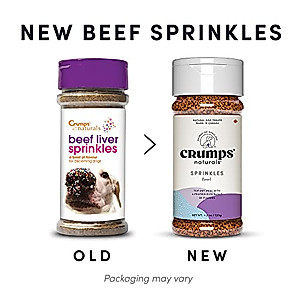 Crumps' Naturals Beef Liver Sprinkles Brown, 4.2 Ounce (Pack of 1)