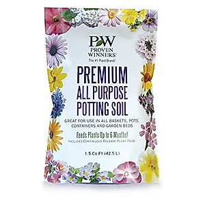 Premium All Purpose Potting Soil, 1.5 cu. ft. Bag
