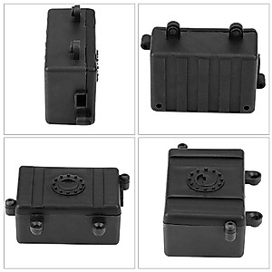 RC Receiver Box, 1/10 RC Crawler Radio ESC Receiver Box Accessory for TRX-4 SCX10 90027 SCX10 II 90046 D90