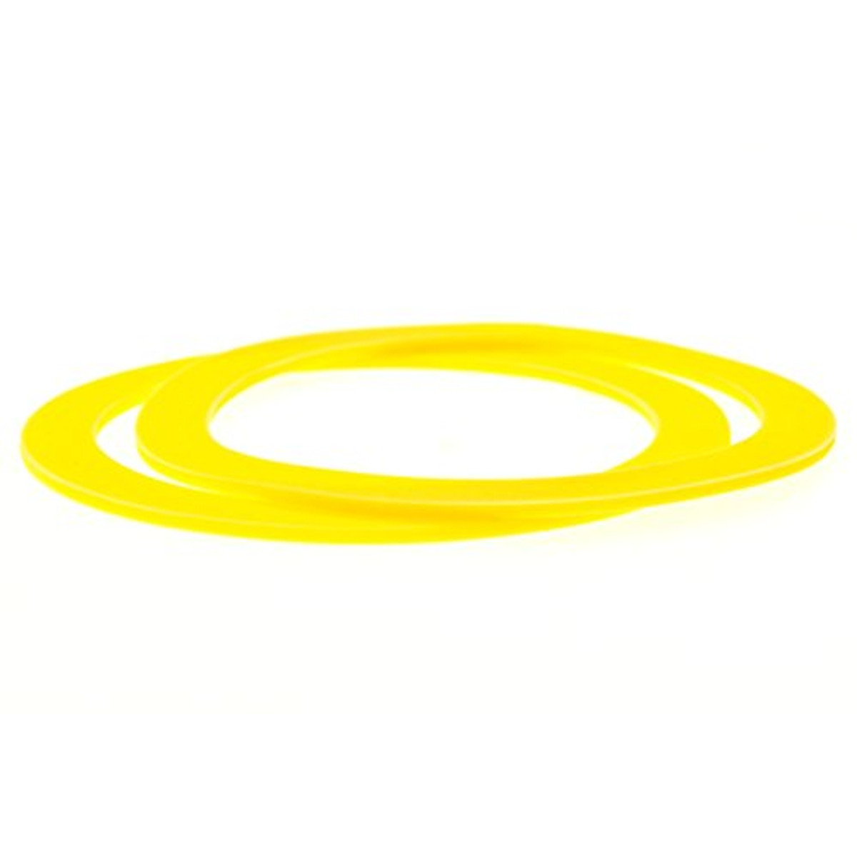 Canister Flush Valve Seal - Impresa Replacement Rubber Seal for Toilet - Equivalent to Kohler Toilet Parts K-GP1059291/2475620 - Easy to Install and Leak-Free Performance, 2-Pack,Yellow