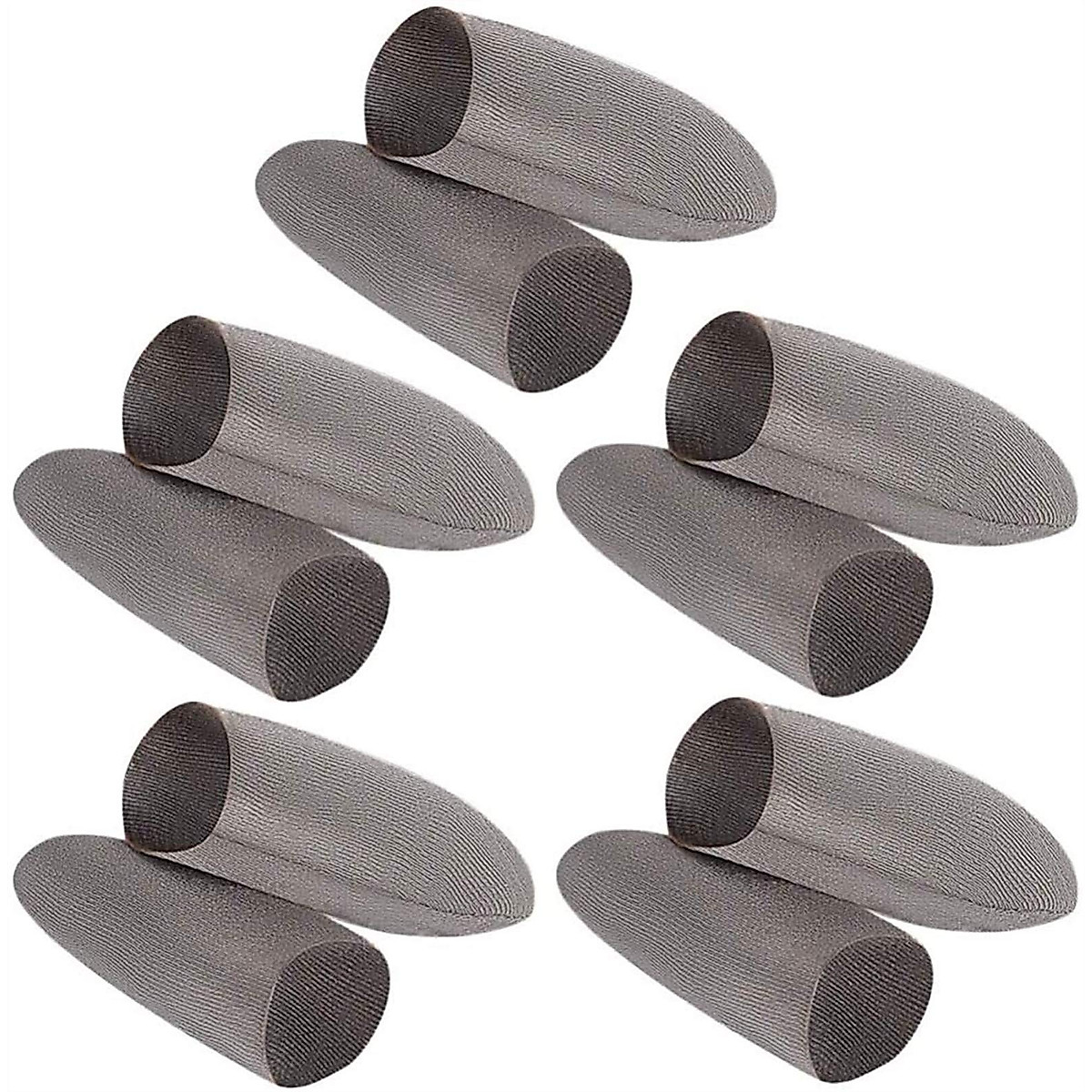 XJXJ 10Pcs Gaming Finger Sleeve Touchscreen Finger Cover Elastic Mobile Game Controller Finger Cot Anti Sweat Breath. compression gloves for men