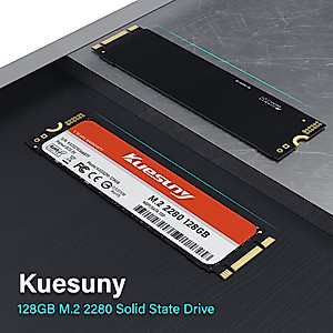 Kuesuny 256GB M.2 2280 PCIe Gen 3X4 NGFF Internal SSD, Solid State Drive, Up to 2000MB/s for Latop and PC(256GB, M.2 2280)
