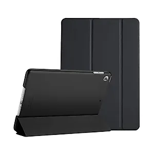 ProCase Smart Case for iPad Mini 5 2019(Model: A2133 A2124 A2126 A2125), Ultra Slim Lightweight Stand Case with Translucent Frosted Back Cover for iPad Mini 5th Gen 7.9 Inch –Black