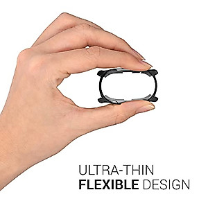 kwmobile Case Compatible with Huami Amazfit GTR 2 / 2e (Set of 2) - Smart Watch/Fitness Tracker Cover - Black/Black