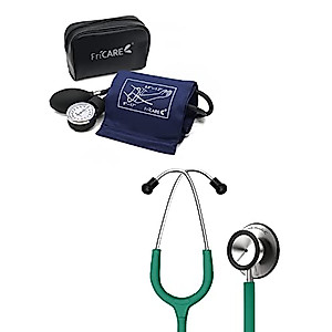 FriCARE Manual Blood Pressure Cuff and Lightweight Stethoscope