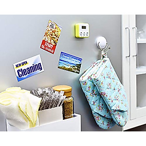 MagX Magnetic Business Card with Adhesive 2x3.5 inch(100-pack), Magnets with Self Adhesive, Peel and Stick, Stationery, Office Supply