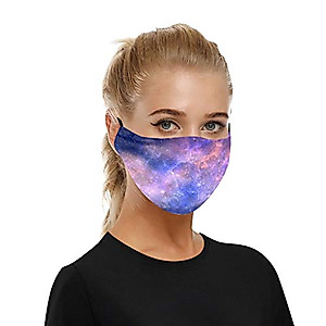 Akabsh Face Bandanas, Adult Breathable Reusable Face Bandanas Windproof Outdoor Bandanas