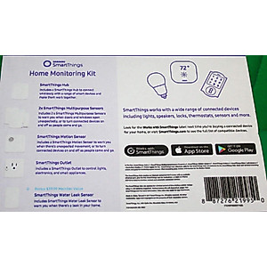 Samsung SmartThings Home Monitoring Kit with Bonus Water Leak Sensor