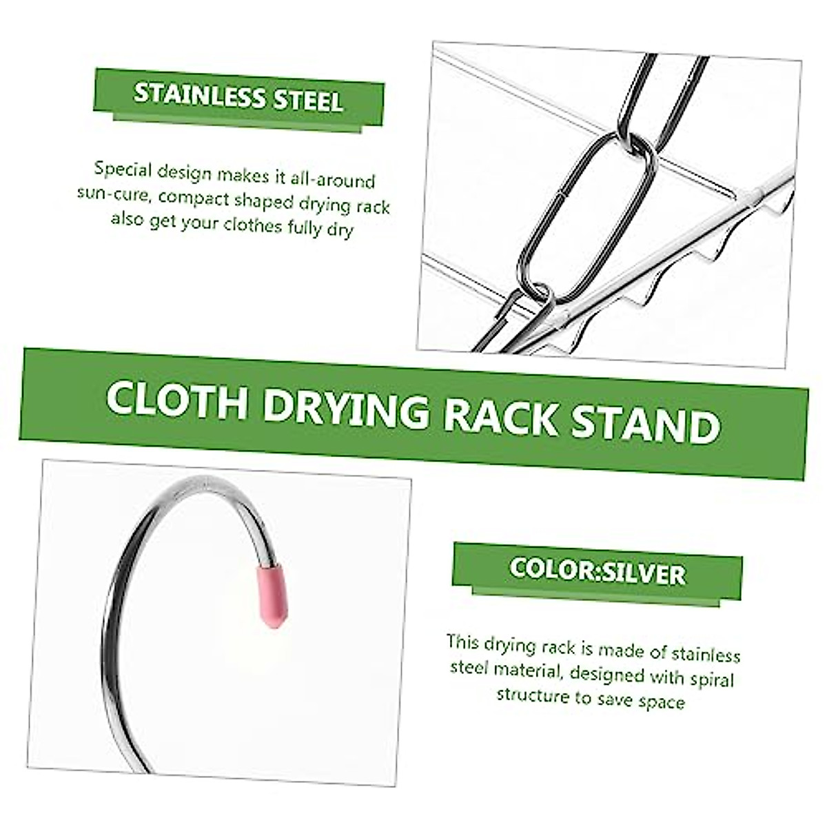 Cabilock Panties Clothes Window Drying Rack Outdoor Sock Laundry Hanging Rack Balcony Drying Rack Drying Shelf for Shoes Clothing Clothes Drying Rack Shoe Outdoor Clothes Hanger