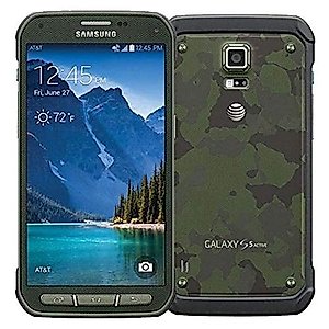 Samsung G870A Galaxy S5 Active for AT&T [Camo Green]