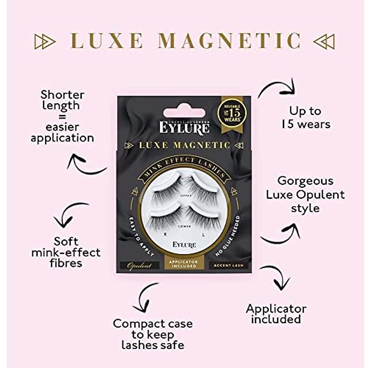 Eylure Magnetic Lashes Opulent Accent