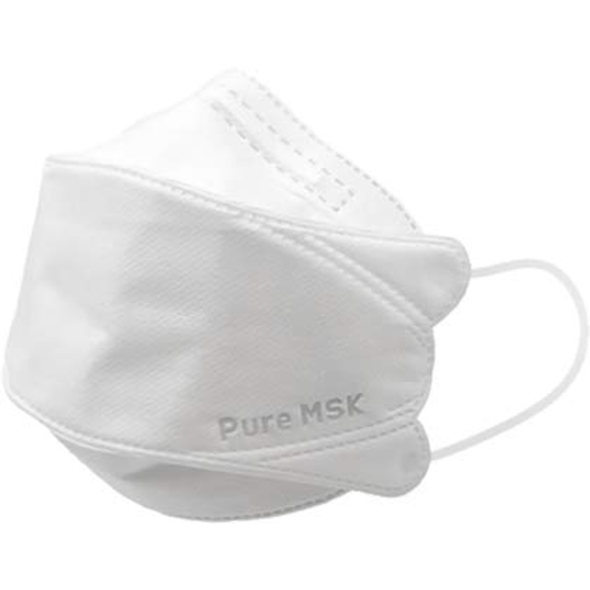 PureMSK - Made in the USA - Disposable Face Mask - Masks for Protection - White Small Size - (10 PACK)
