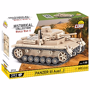 COBI Historical Collection WWII Panzer III Ausf. J. Tank